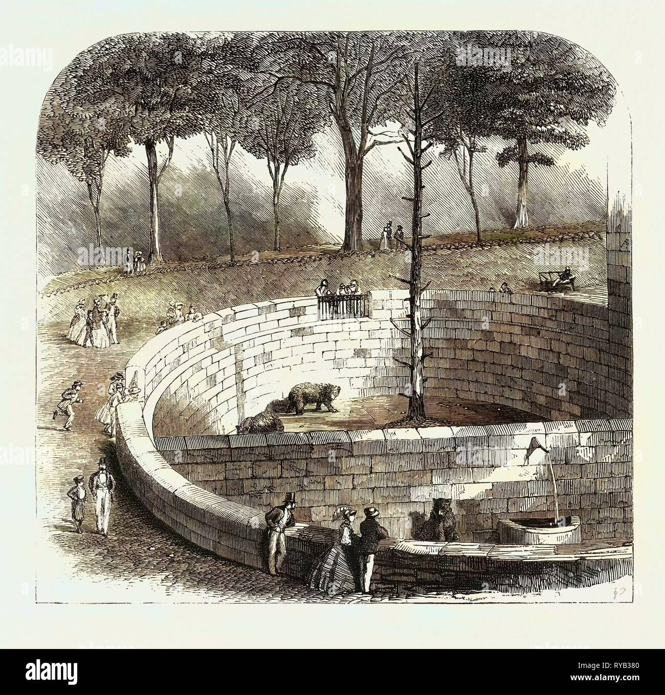 Victorian bear pit hi-res stock photography and images - Alamy