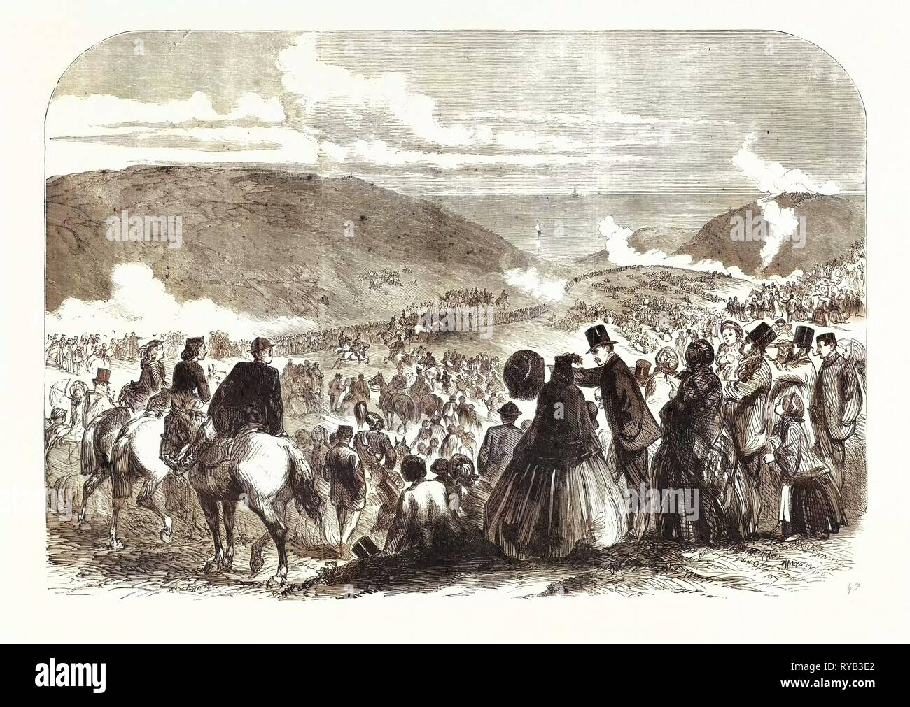 The Volunteer Sham Fight at Brighton on Easter Monday: Conclusion of ...