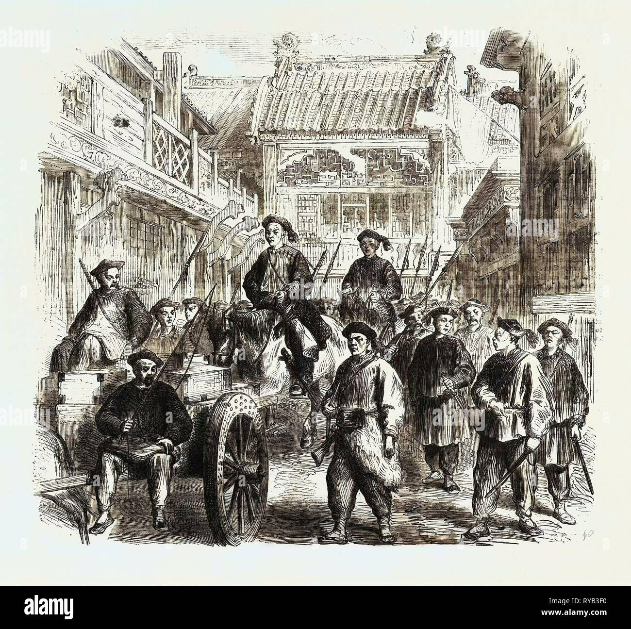 Arrival at Tien-Tsin of a Portion of the Chinese Indemnity Money ...