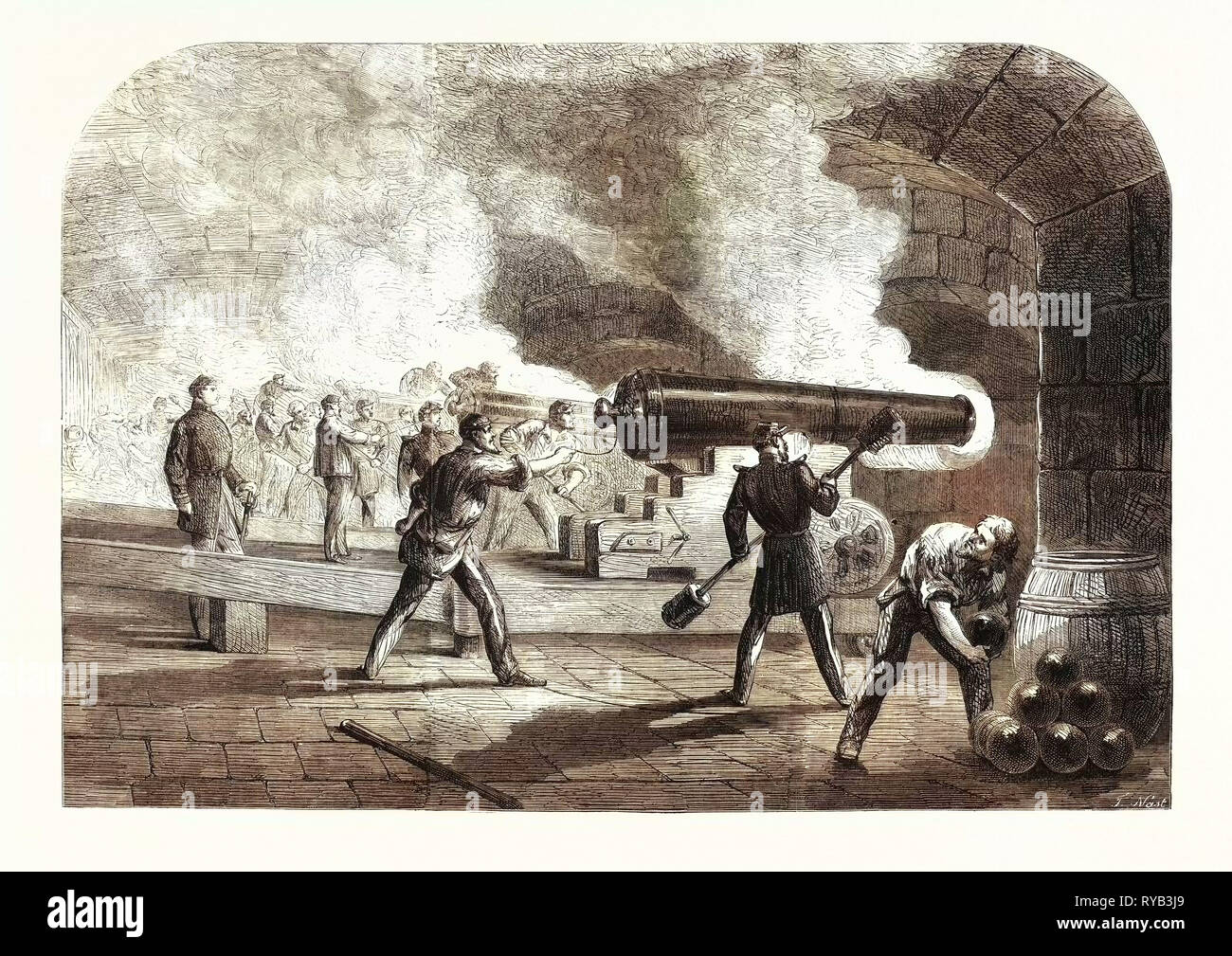 The Main Battery at Fort Sumter: Guns Bearing on Fort Moultrie and the ...