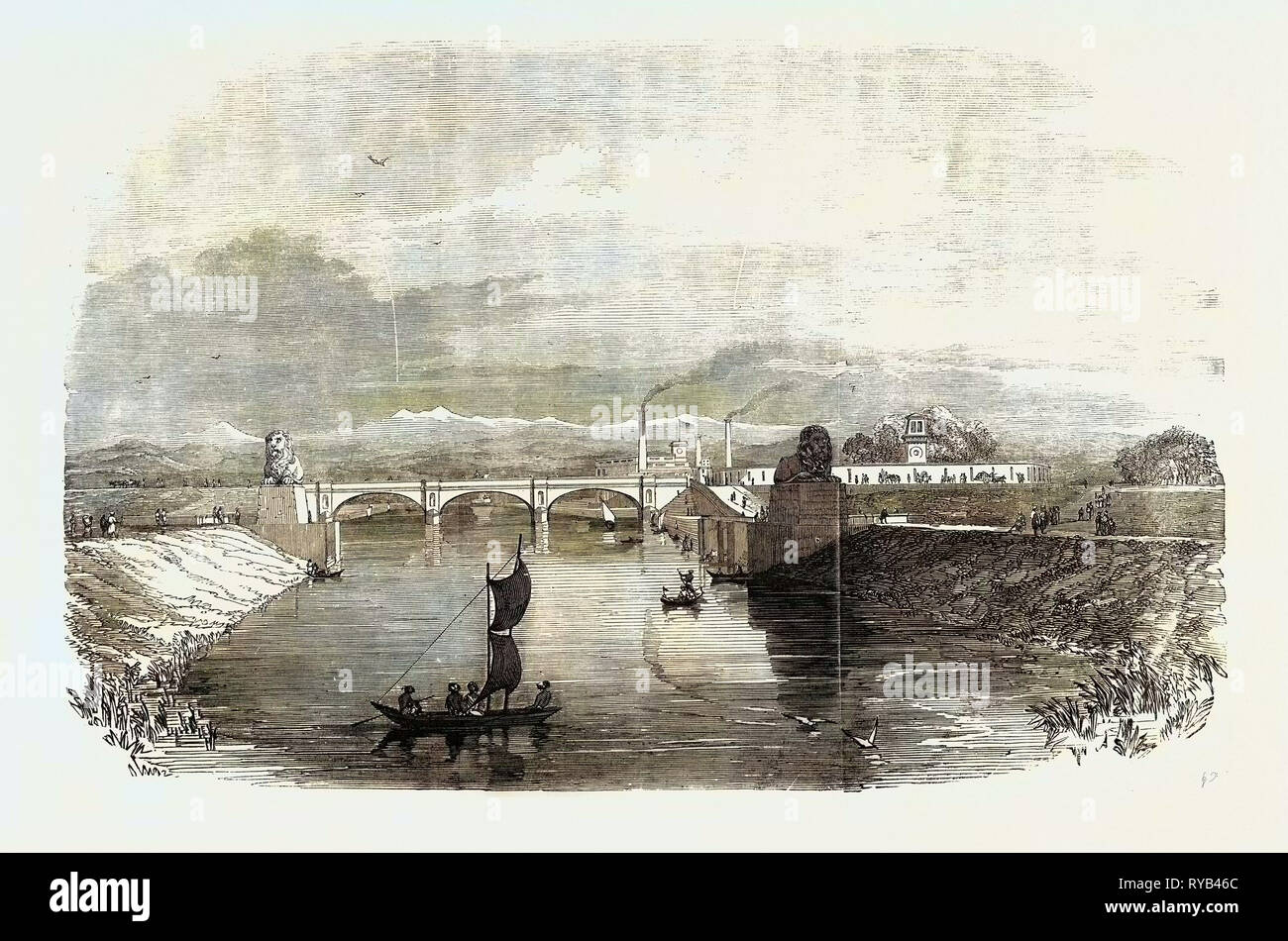 Ganges canal hi-res stock photography and images - Alamy