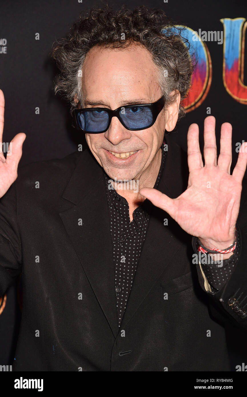 HOLLYWOOD, CA - MARCH 11: Director Tim Burton attends the premiere of ...