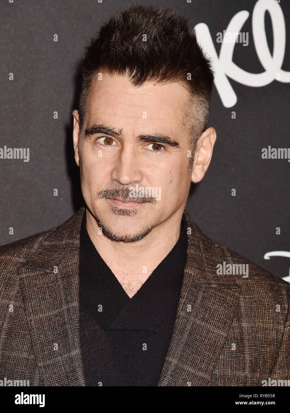 HOLLYWOOD, CA - MARCH 11: Colin Farrell attends the premiere of Disney ...