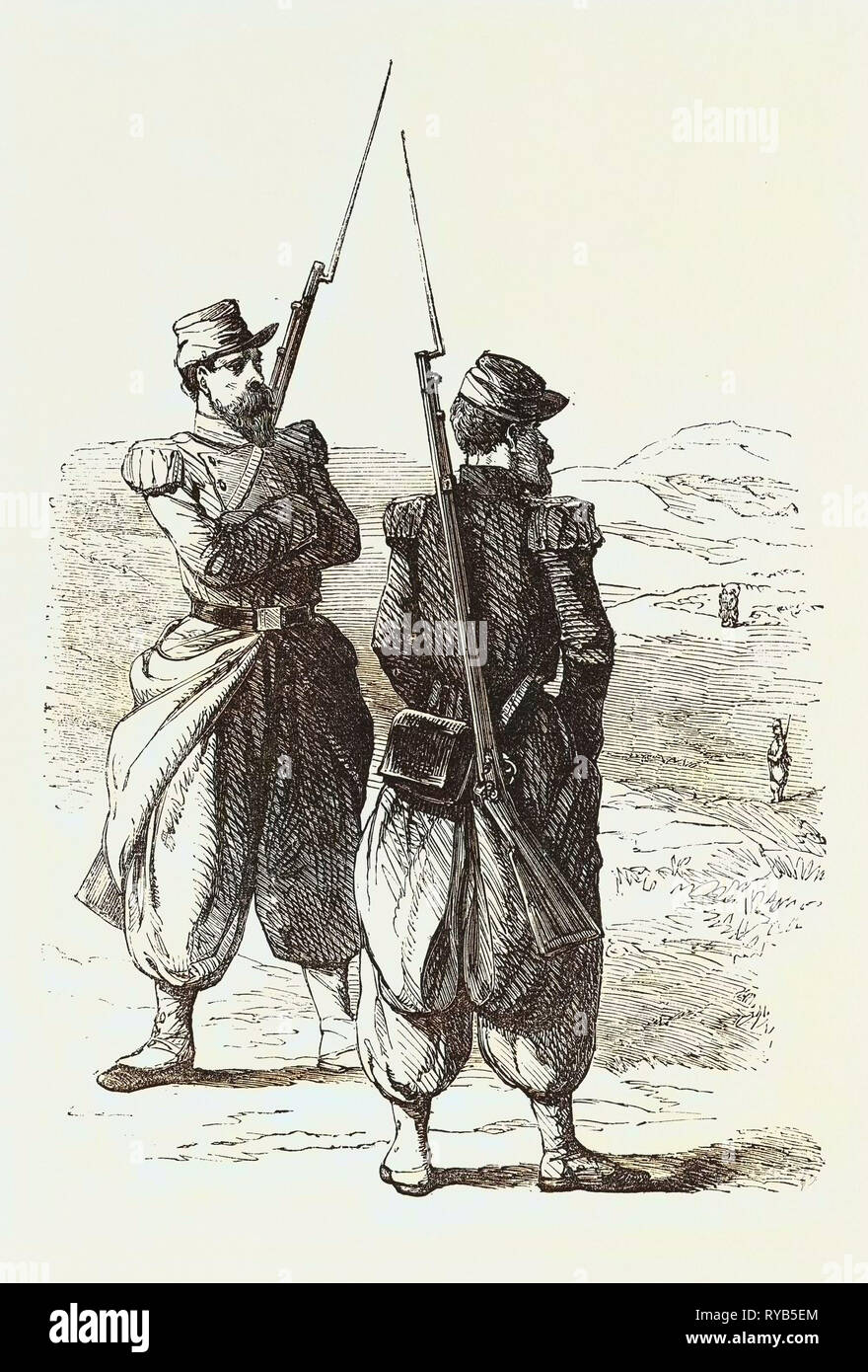 Line infantry hi-res stock photography and images - Alamy