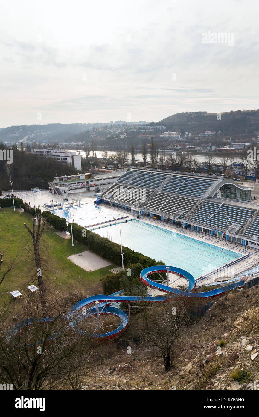 Biggest swimming complex with indoor and outdoor pools, toboggan water ...