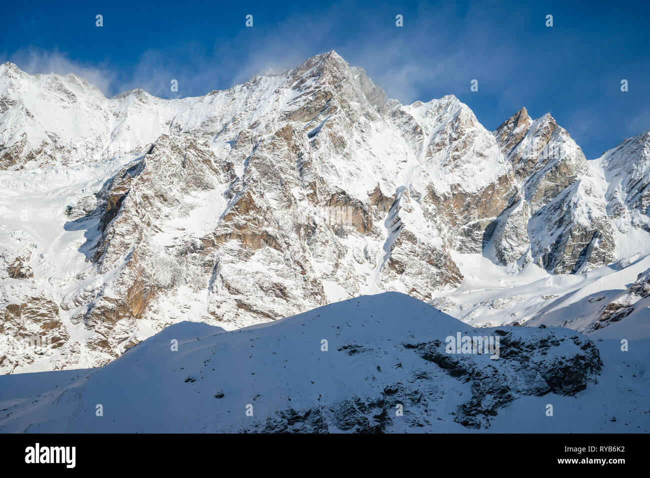 Cervinia snow hi-res stock photography and images - Alamy