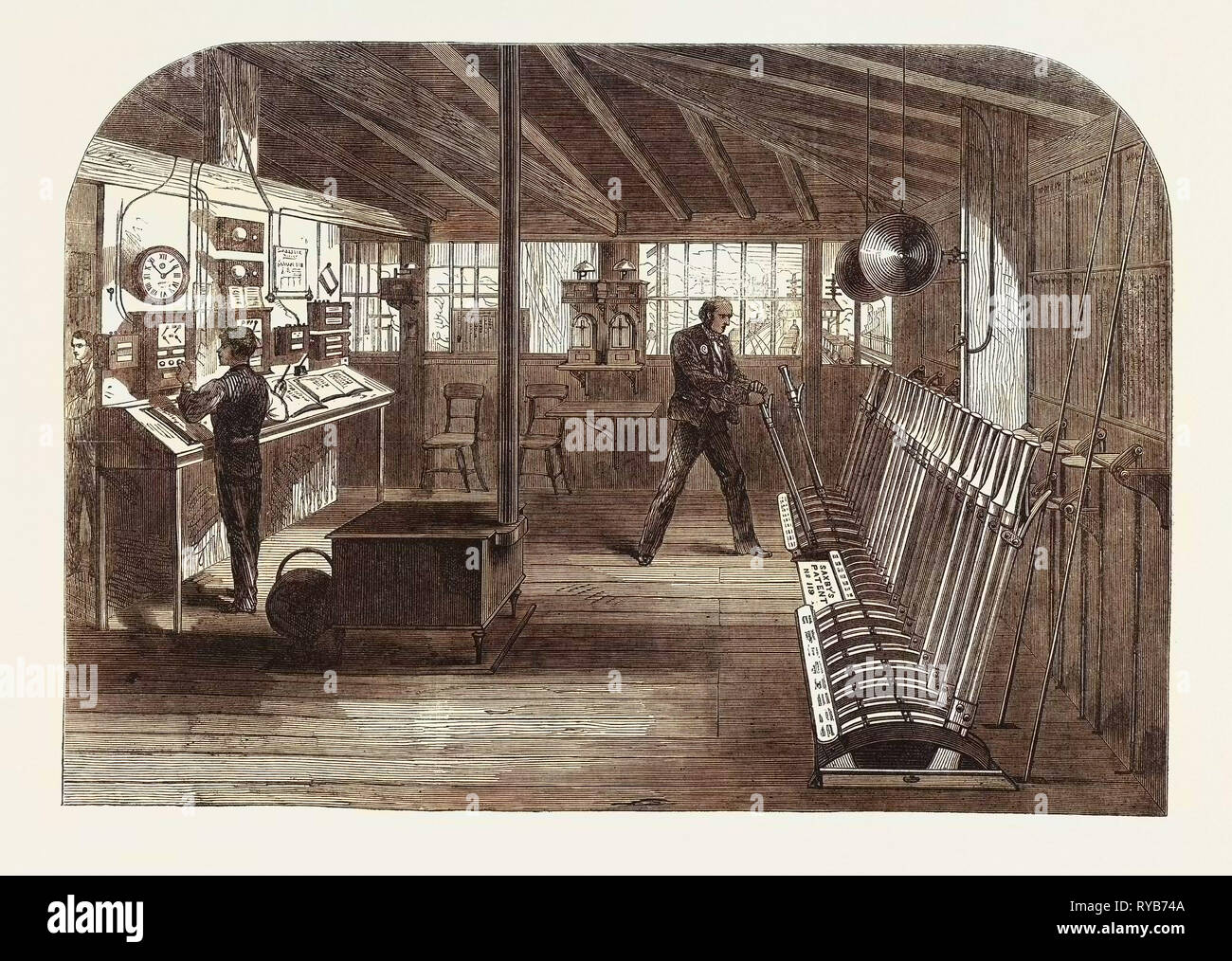 Train Signal Box 19th Century High Resolution Stock Photography and ...