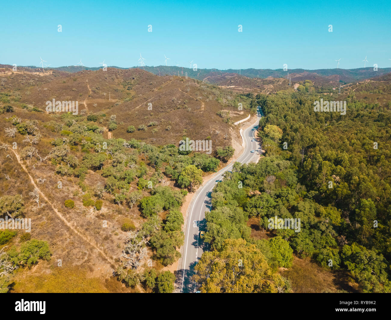 Hill road flyover hi-res stock photography and images - Alamy