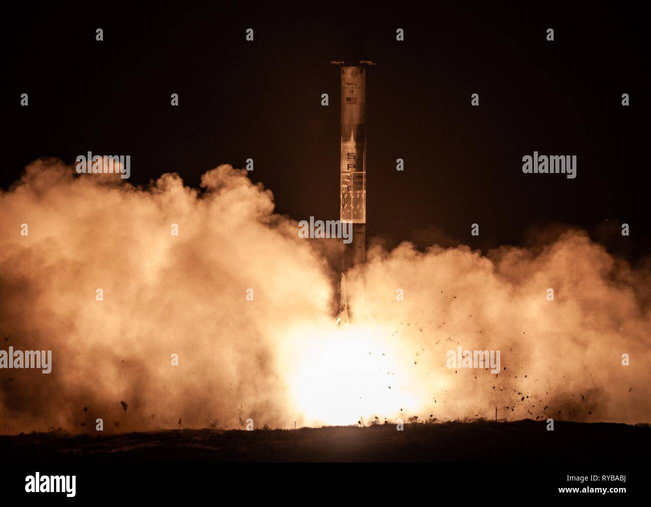 Spacex SAOCOM 1A Mission Stock Photo - Alamy