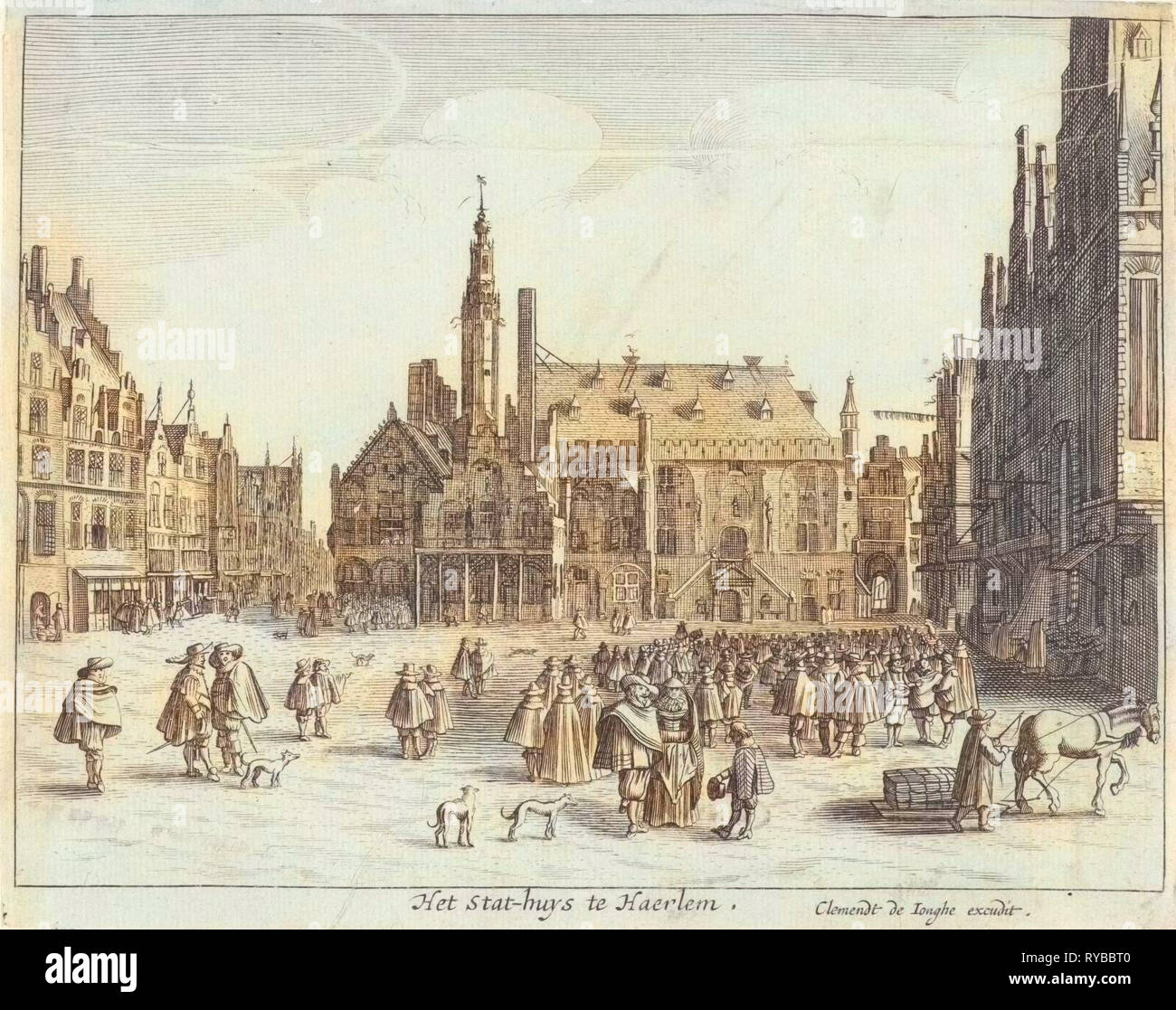 Market square in haarlem hi-res stock photography and images - Alamy