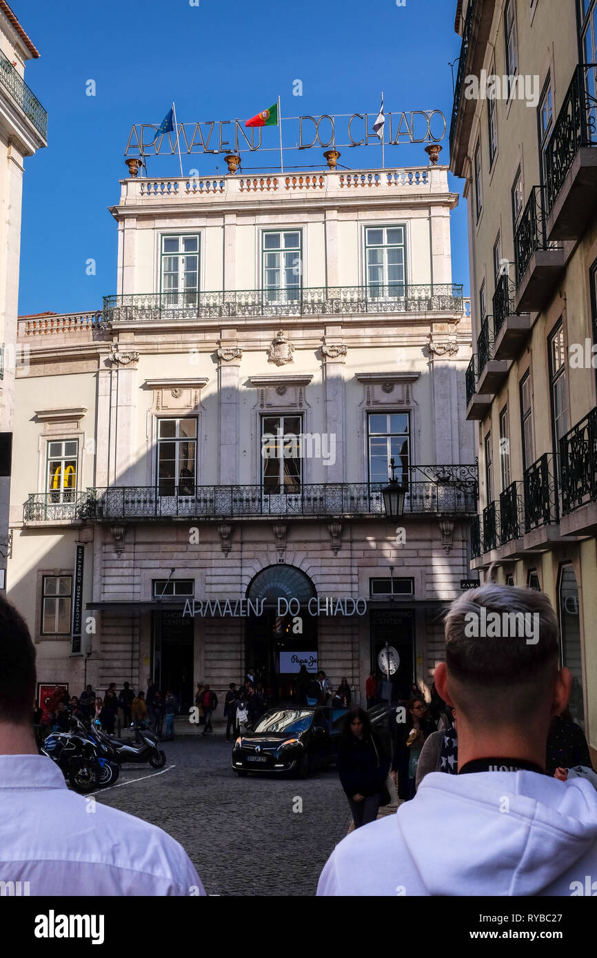 Armazens do chiado hi-res stock photography and images - Alamy