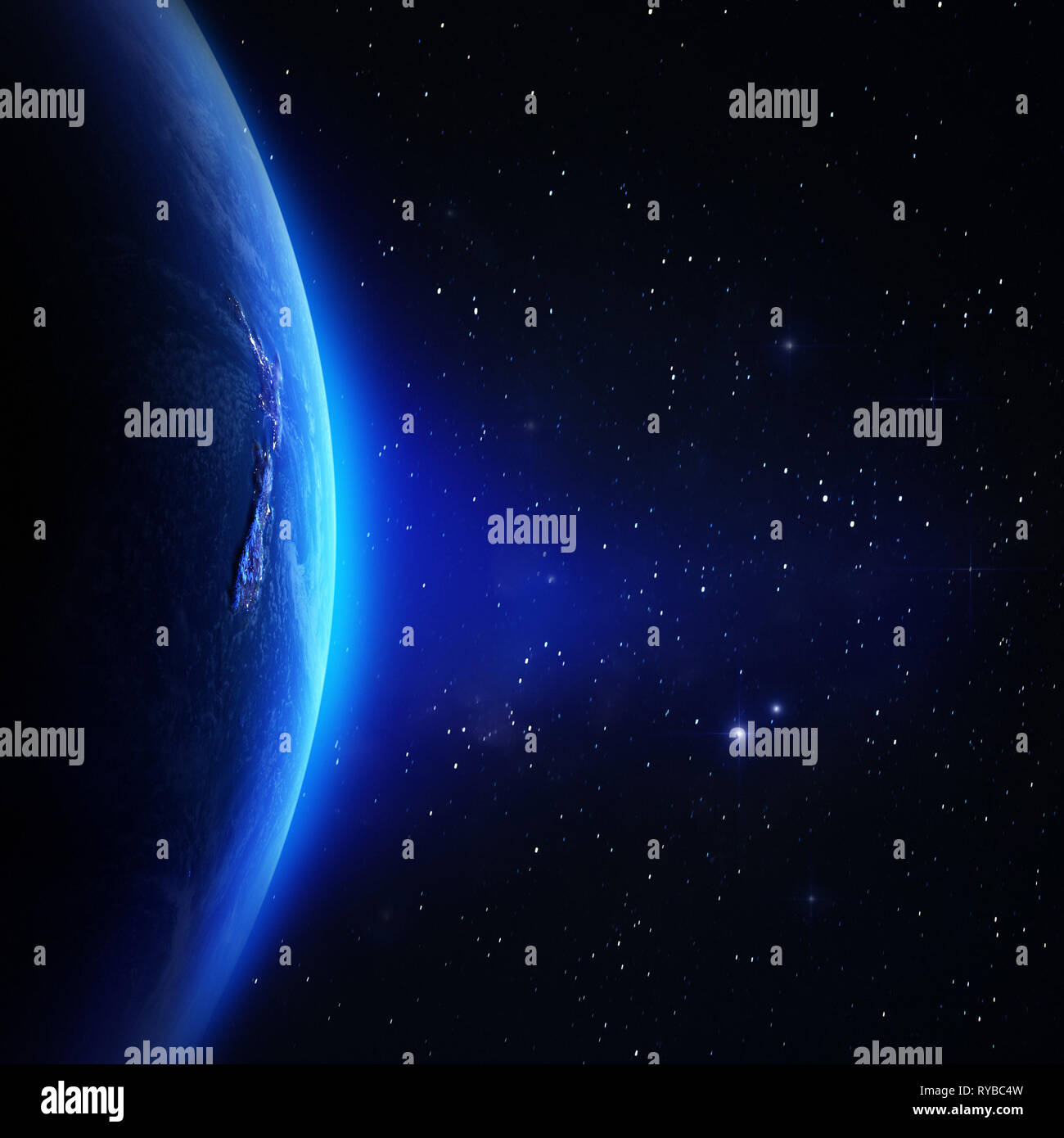 Planet Earth background Stock Photo - Alamy