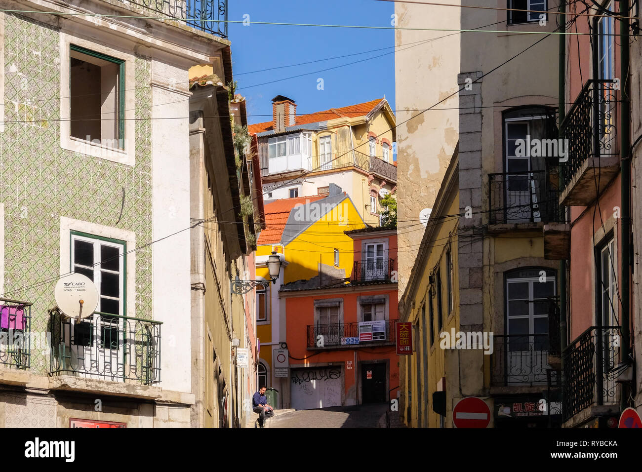 Praça Martim Moniz, Lisbon Stock Photo - Alamy