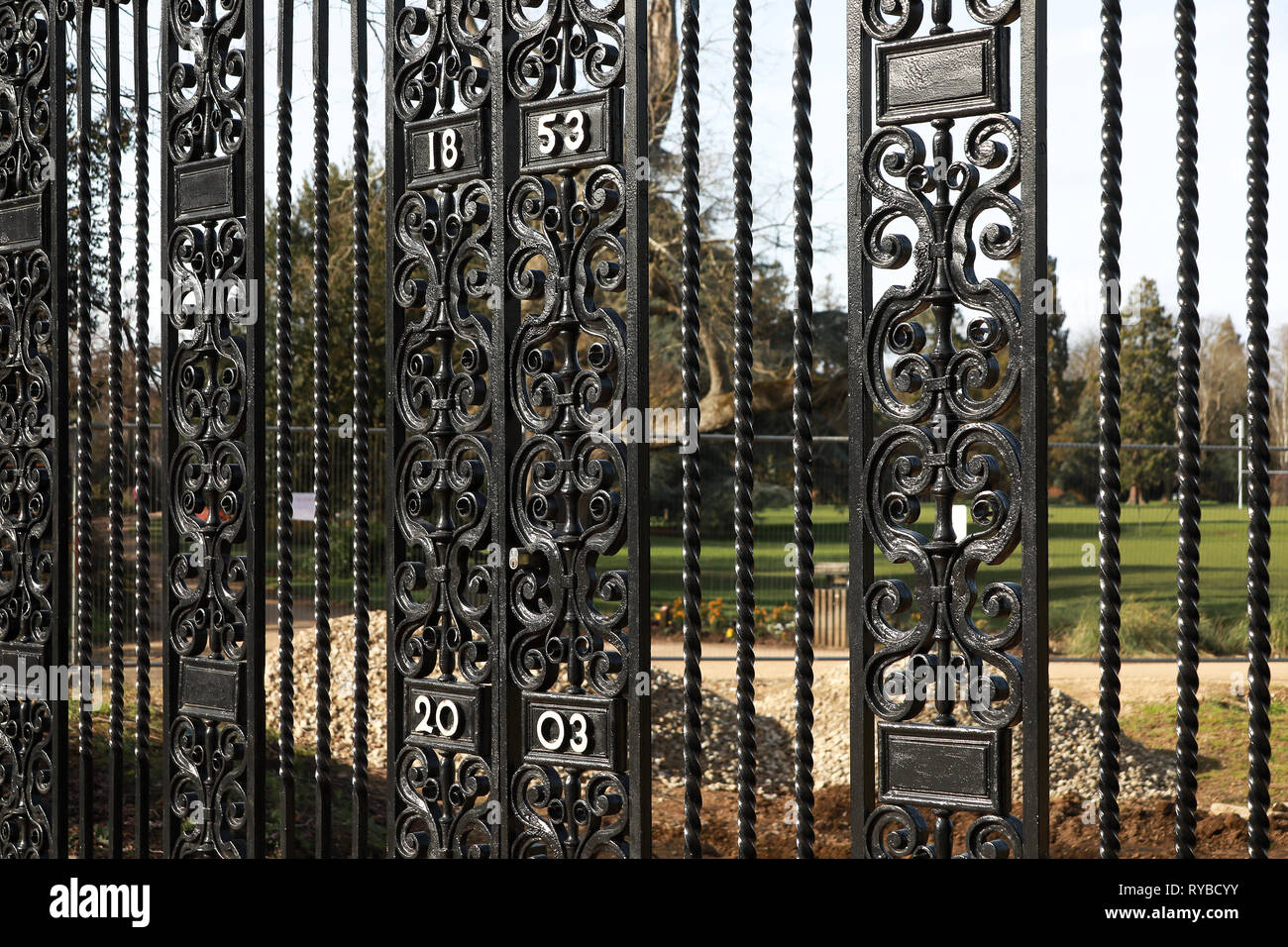 Entry gates hi-res stock photography and images - Alamy