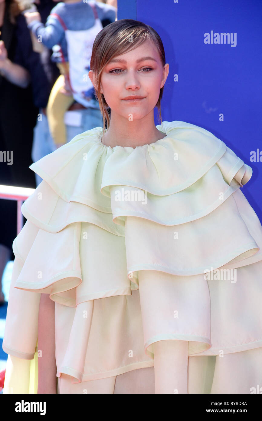 Grace VanderWaal at the Paramount Animation and Nickelodeon Movies ...