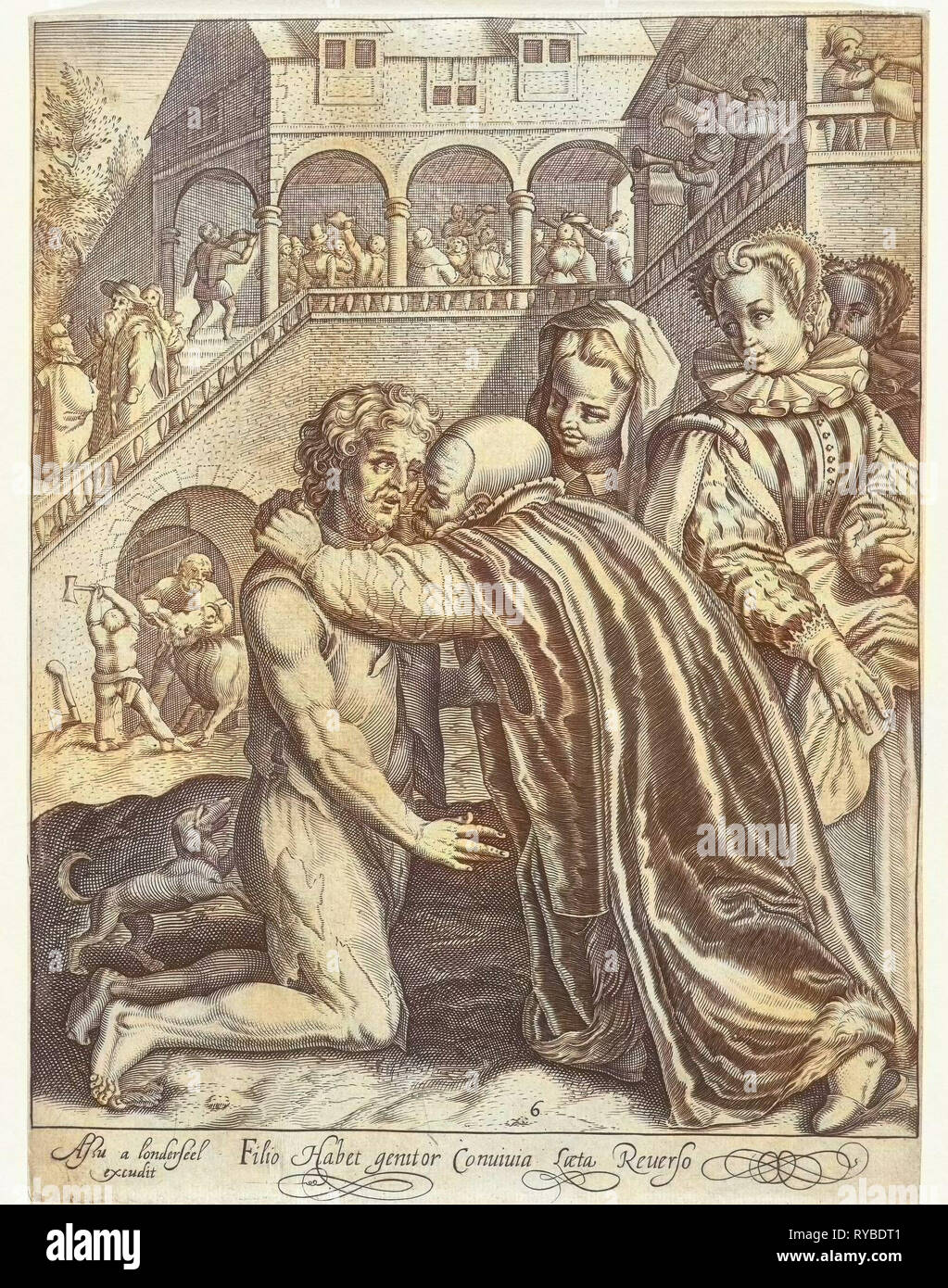 Prodigal son kneels hi-res stock photography and images - Alamy