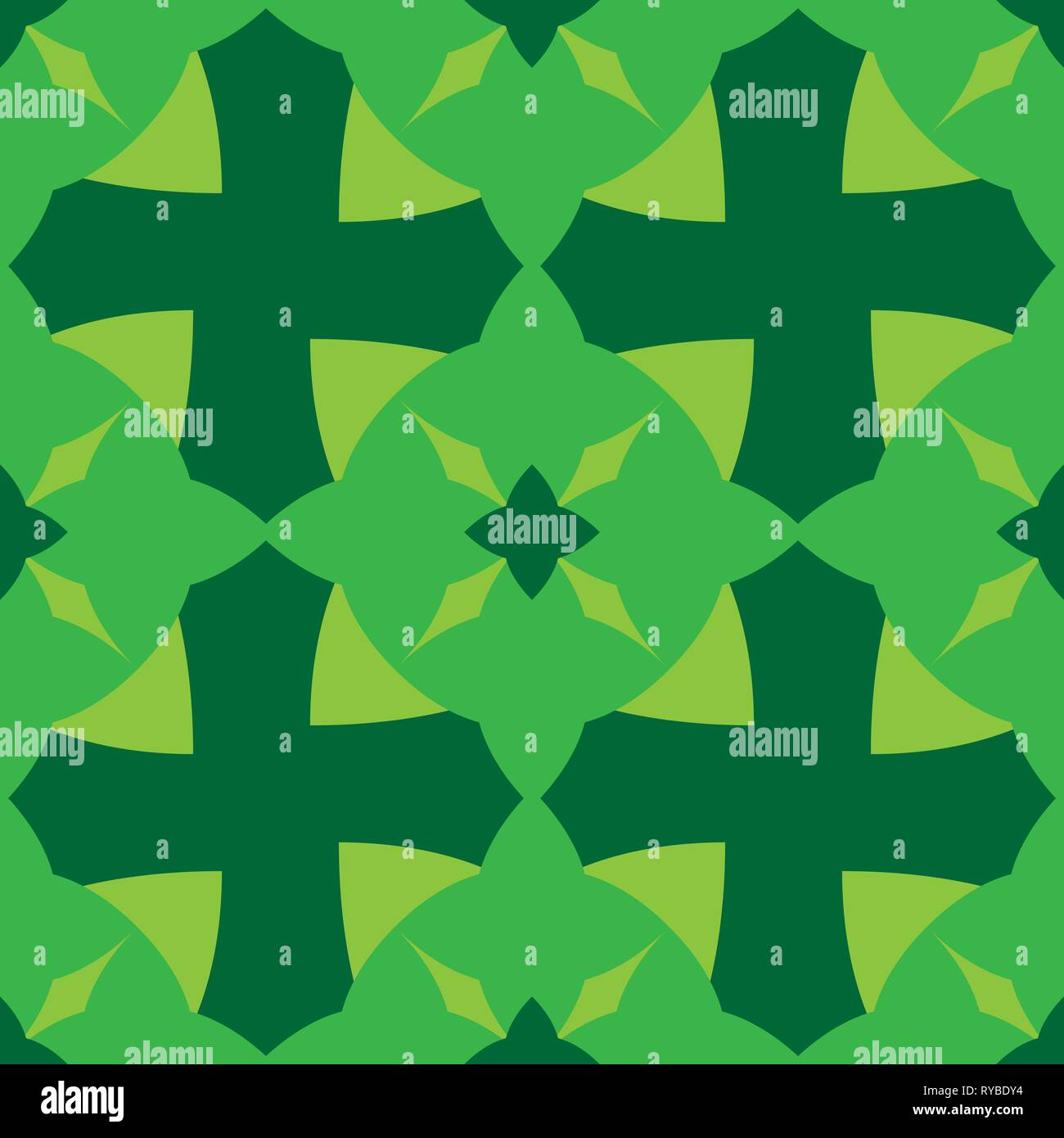 Abstract seamless pattern green color. Vector illustration Stock Vector ...