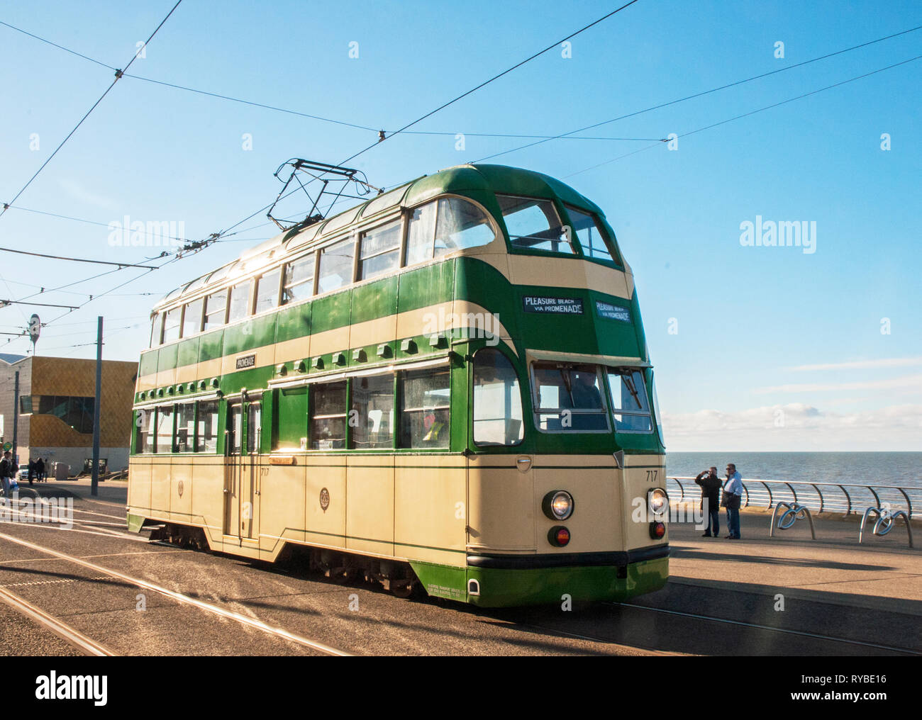 Balloon blackpool tram hi-res stock photography and images - Alamy