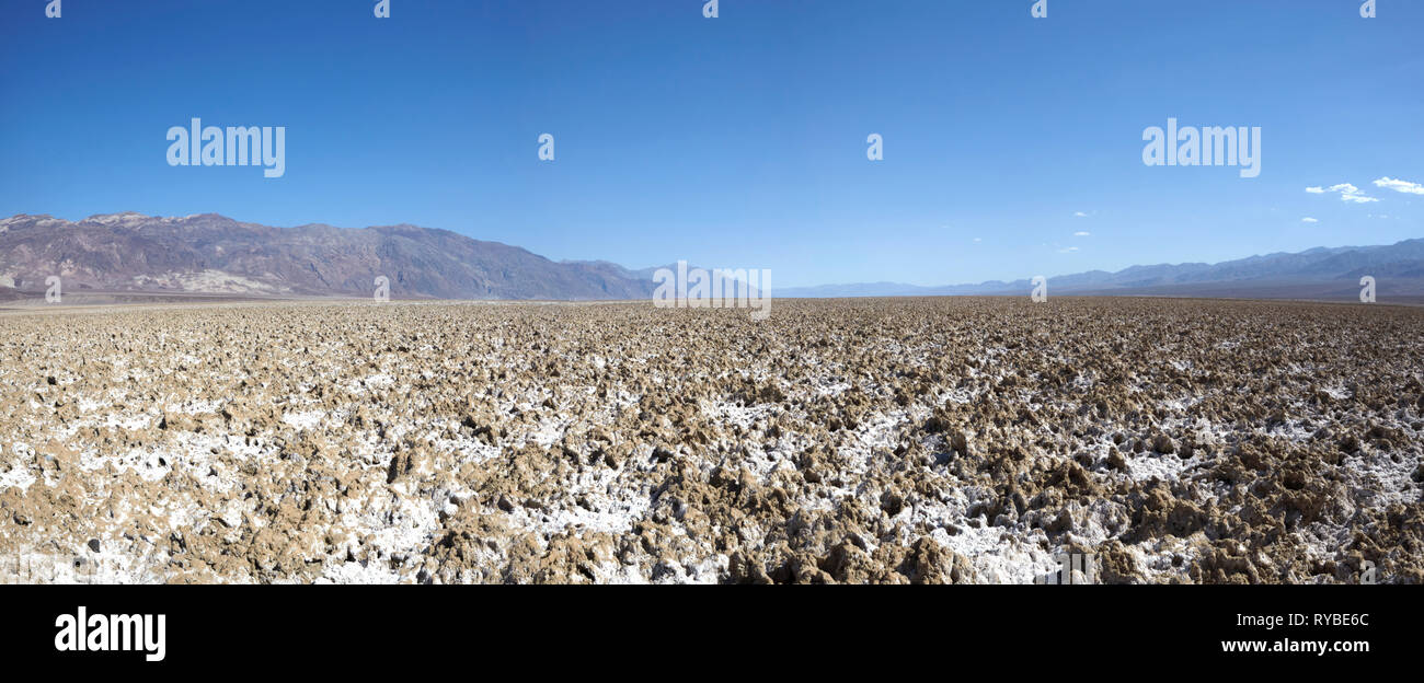 Devil's Speedway, Death Valley National Park, California, USA Stock ...