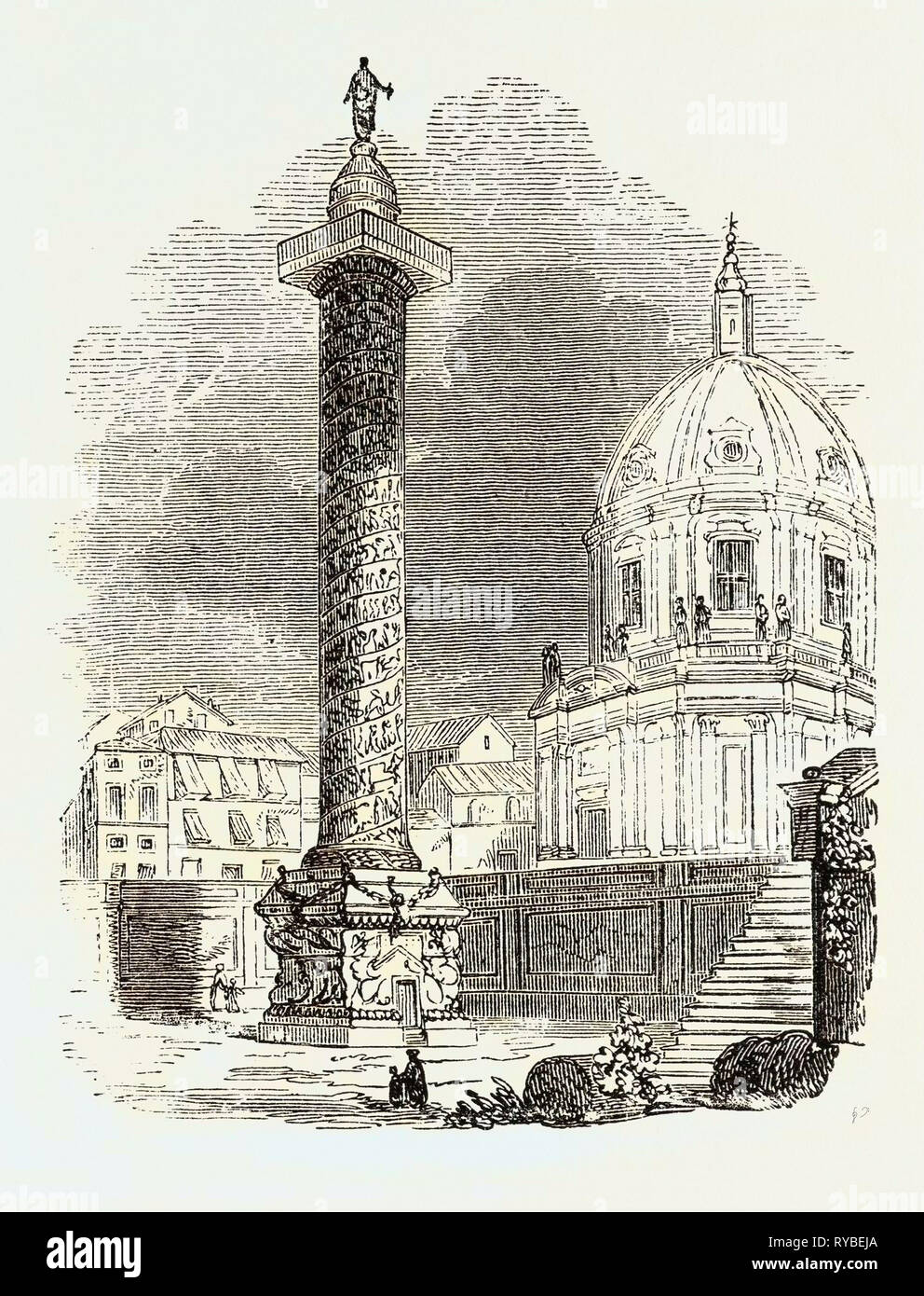 Column of trajan hi-res stock photography and images - Alamy