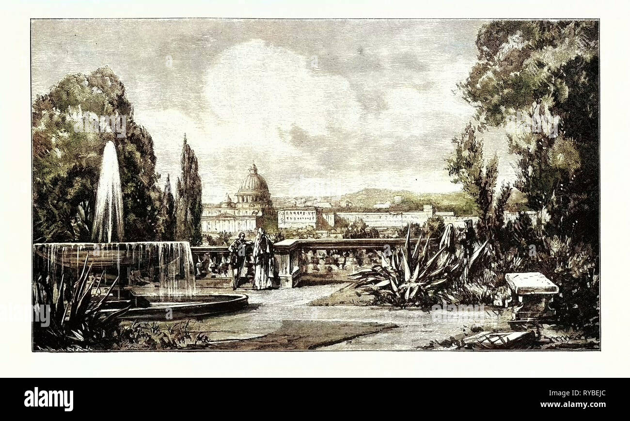 Pincio rome hi-res stock photography and images - Alamy