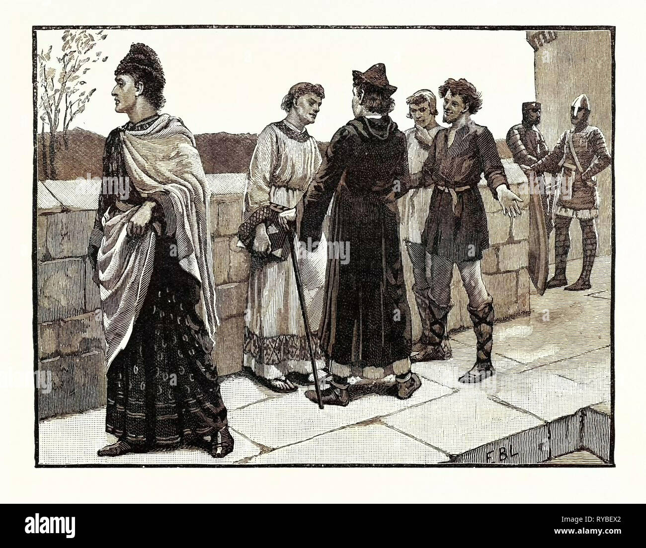 English peasants hi-res stock photography and images - Alamy