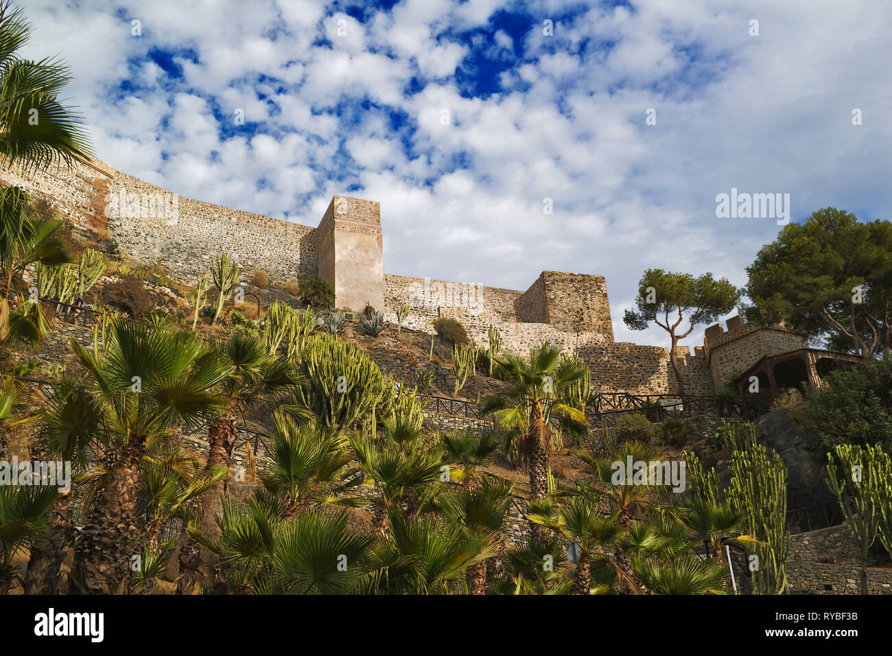 Castillo sohail fuengirola málaga spain hi-res stock photography and ...