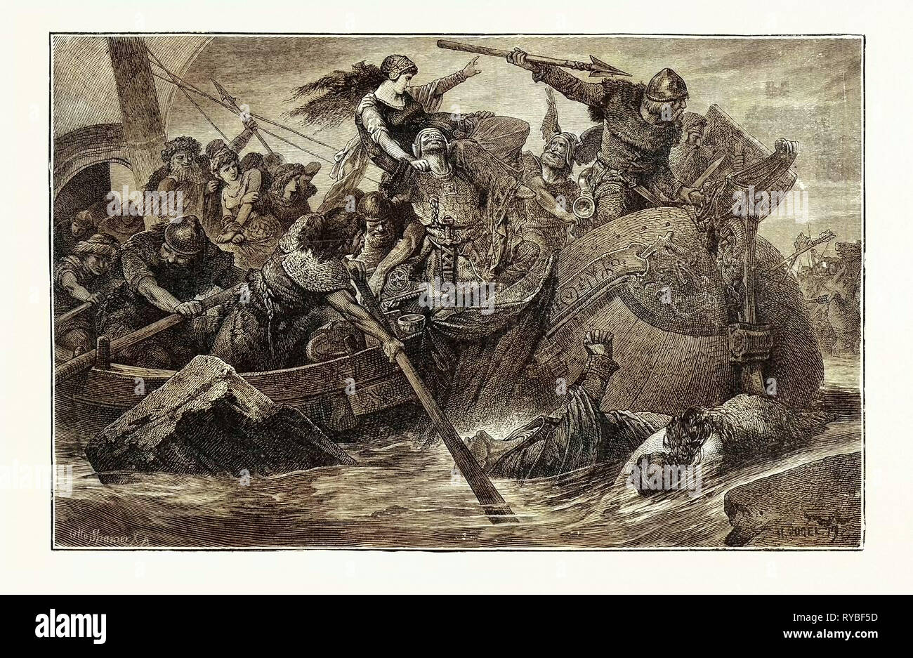 A Predatory Incursion of Teuton Invaders Stock Photo - Alamy