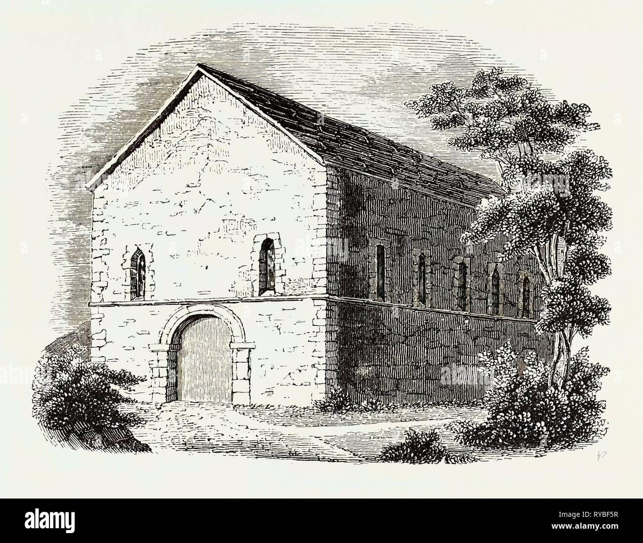 Saxon Chapel at Kingston Where the Kings Were Crowned Stock Photo - Alamy