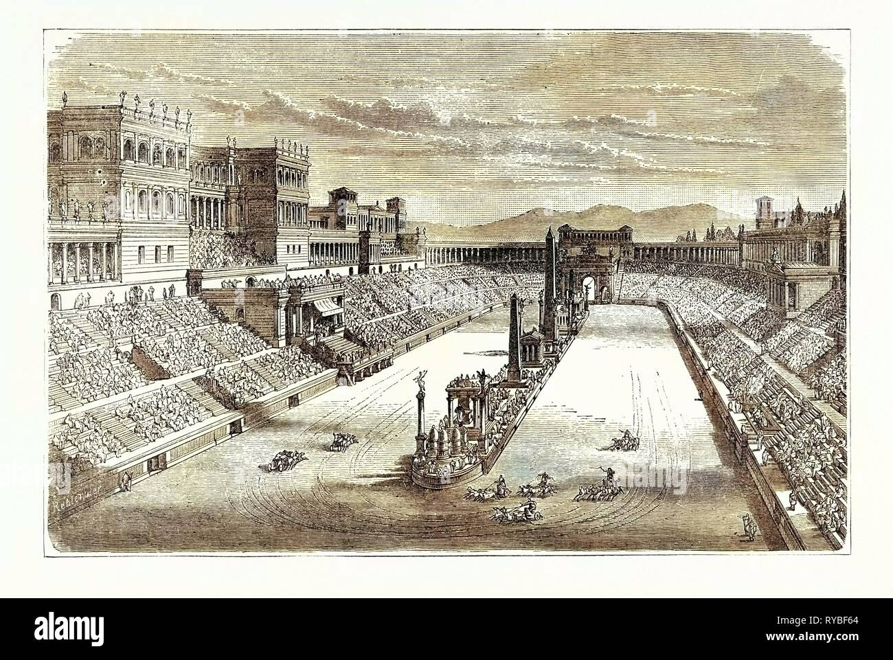 Chariot race arena hi-res stock photography and images - Alamy