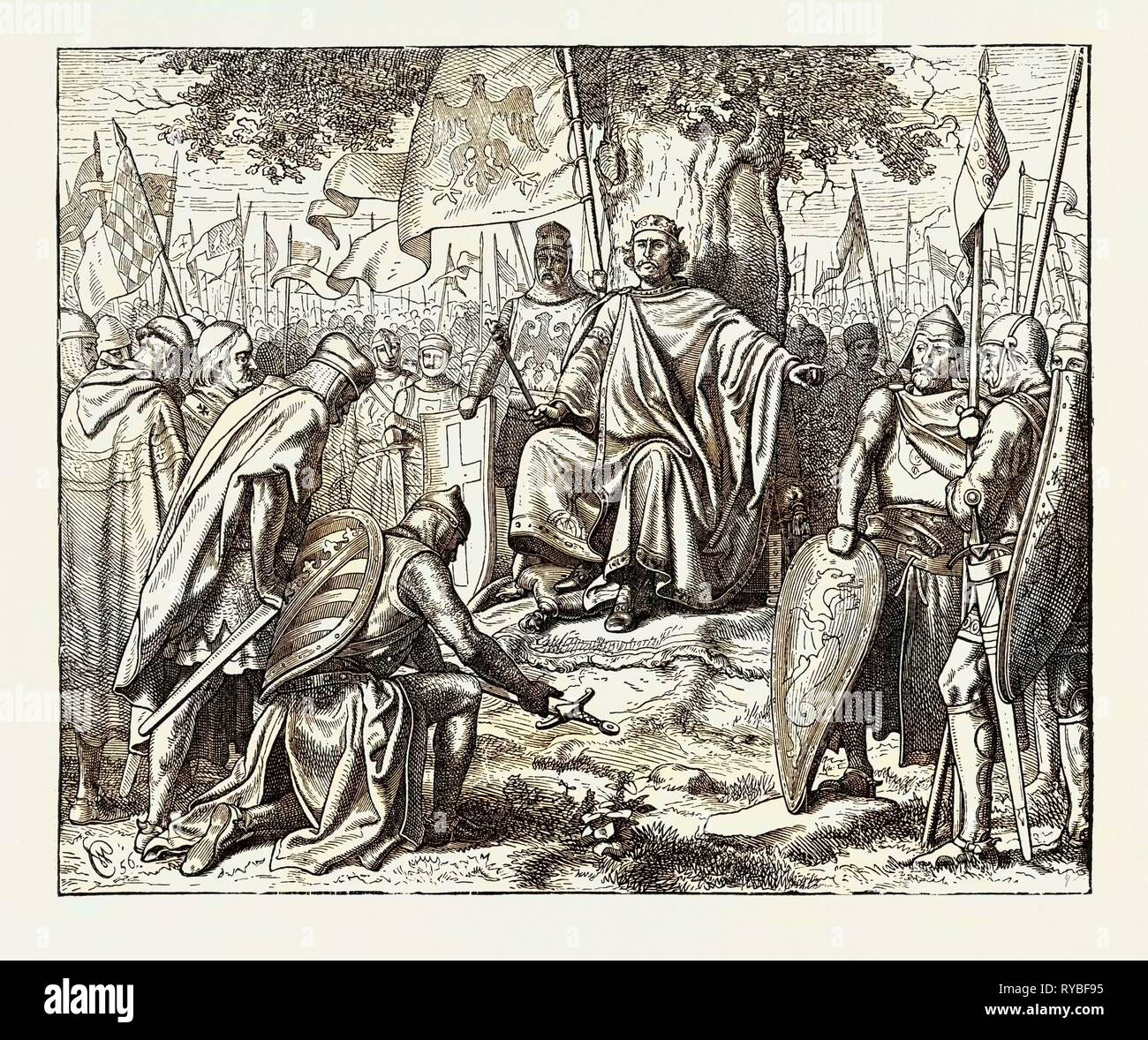 Vassal homage hi-res stock photography and images - Alamy