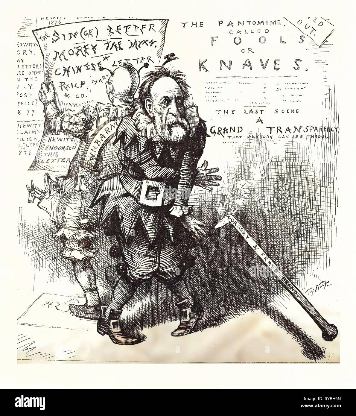 Heat of Last Political Campaign. Innocent Hewitt Gets Hold of the Wrong ...