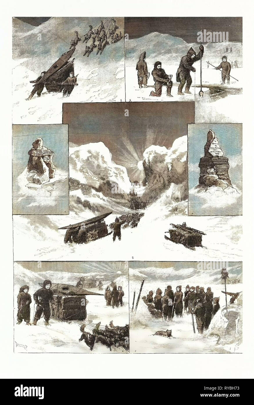 The Search for Sir John Franklin, 2. Salmon-Fishing the Ice. 3 ...