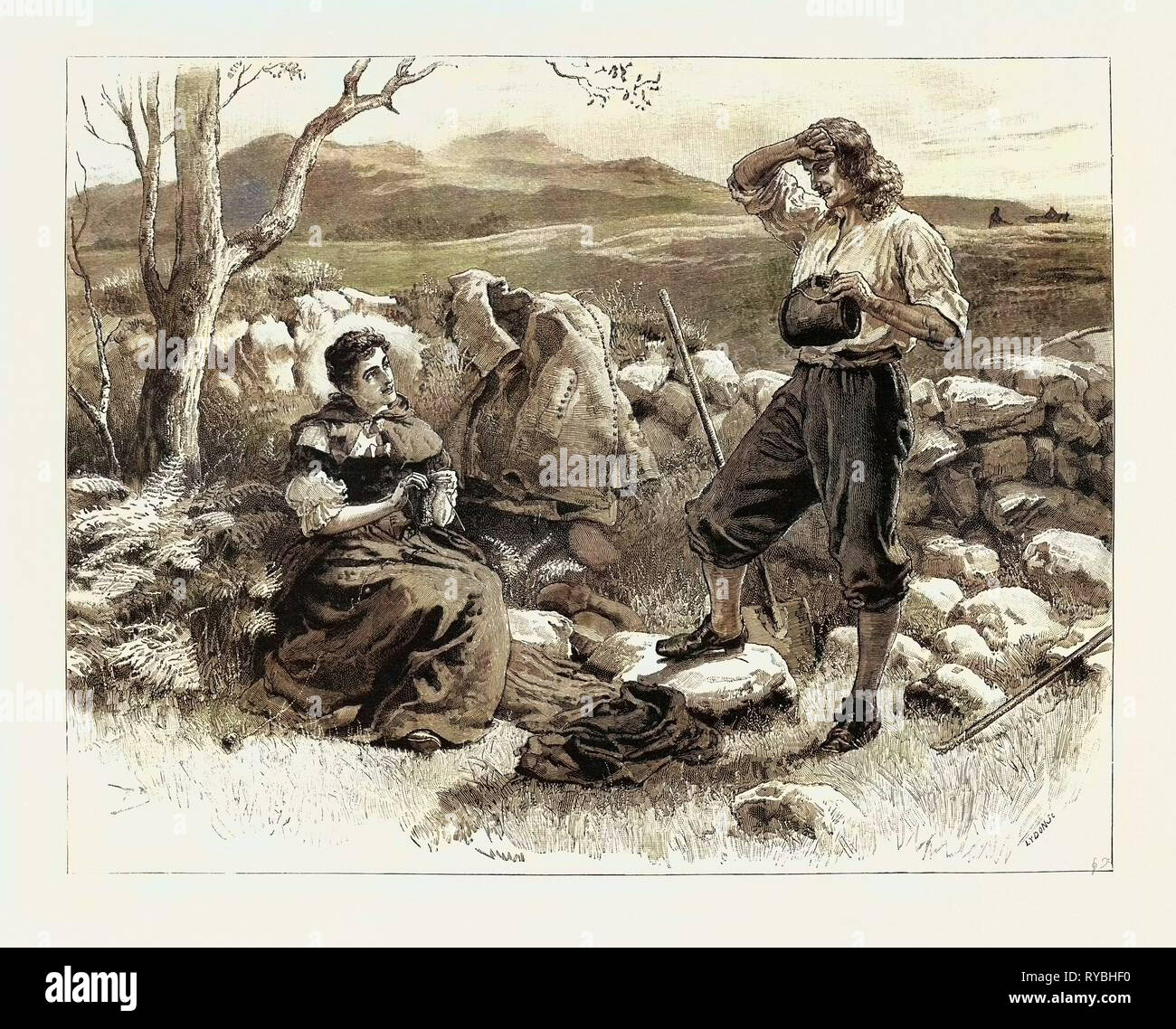 Urith: A Tale of Dartmoor, by S. Baring Gould, Urith Brought Out Her ...