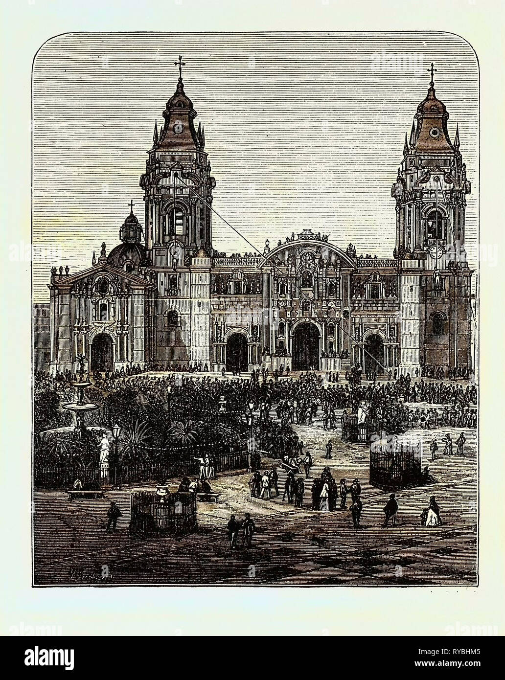 The Revolution in Peru: Hanging the Bodies of the Brothers Gutierrez ...