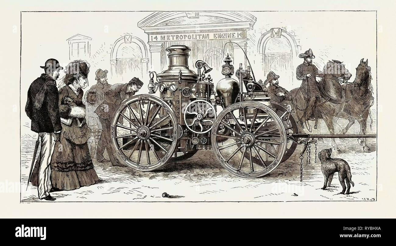 American vintage fire engine hi-res stock photography and images - Alamy