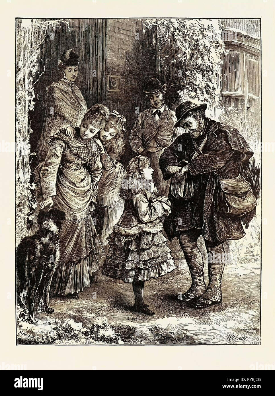 Victorian postman hi-res stock photography and images - Alamy