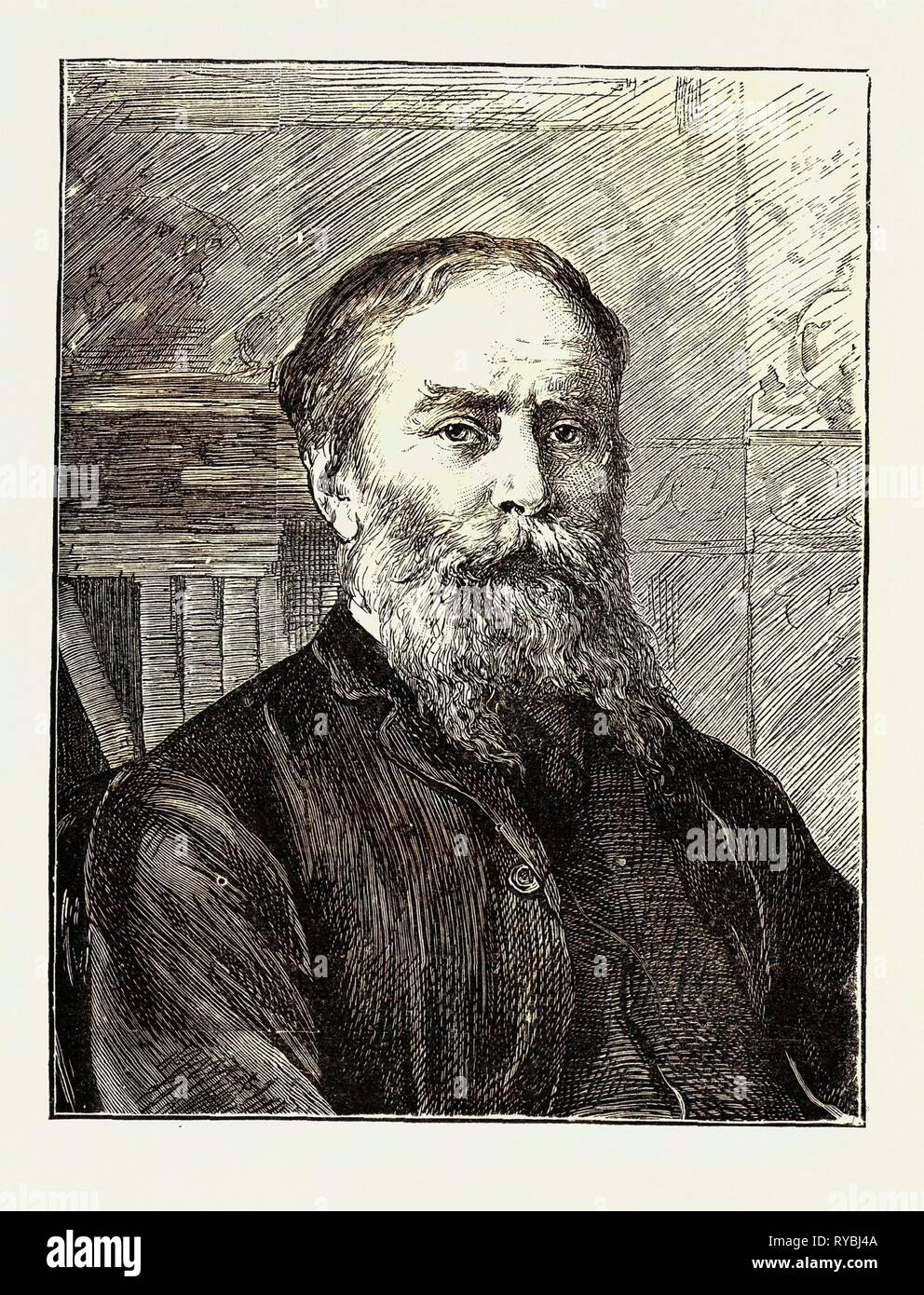 The Late Mr. James Russell Lowell Stock Photo - Alamy