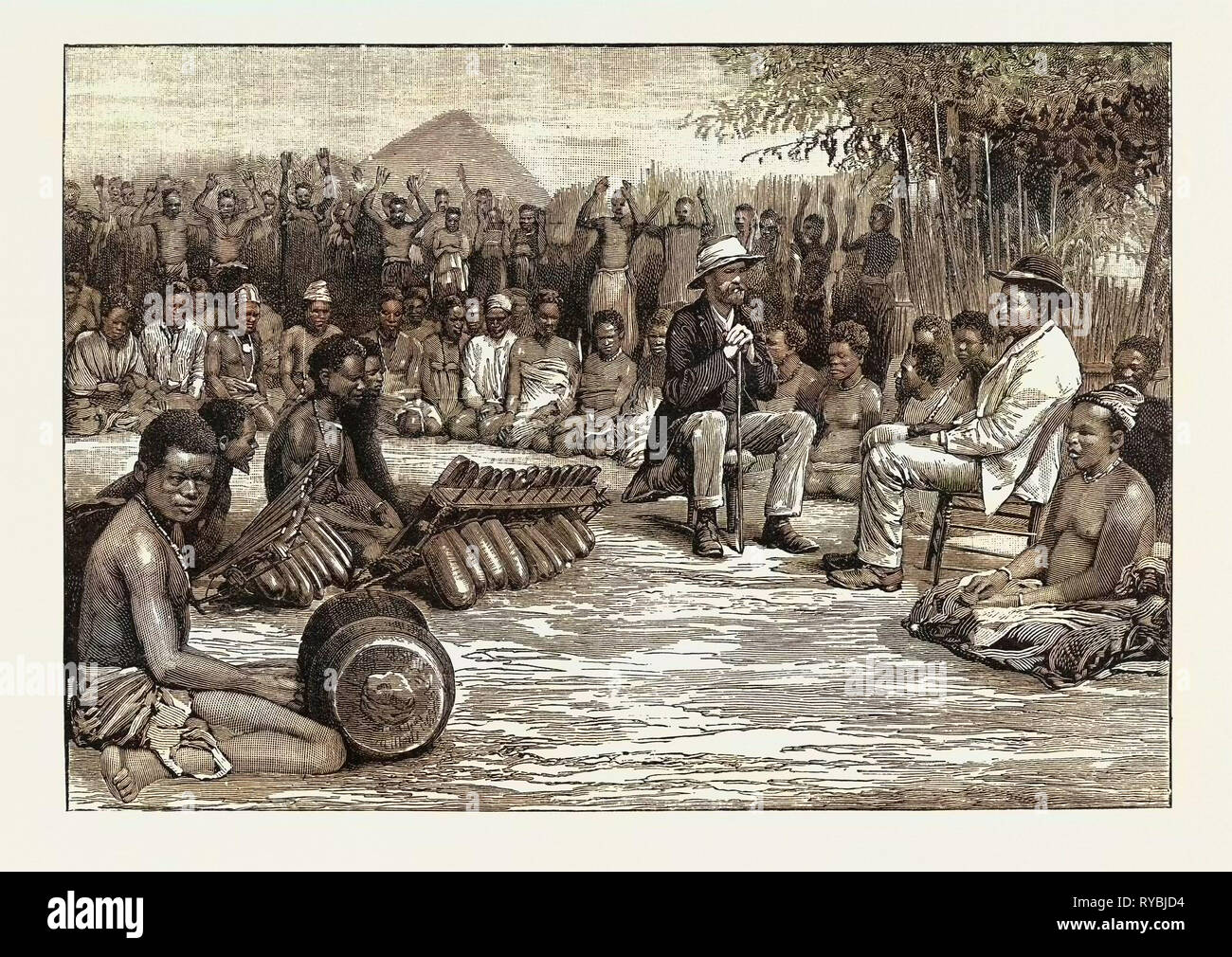 The Palaver Between Lewanika and Mr. F.E. Lochiner, Acting on Behalf of ...