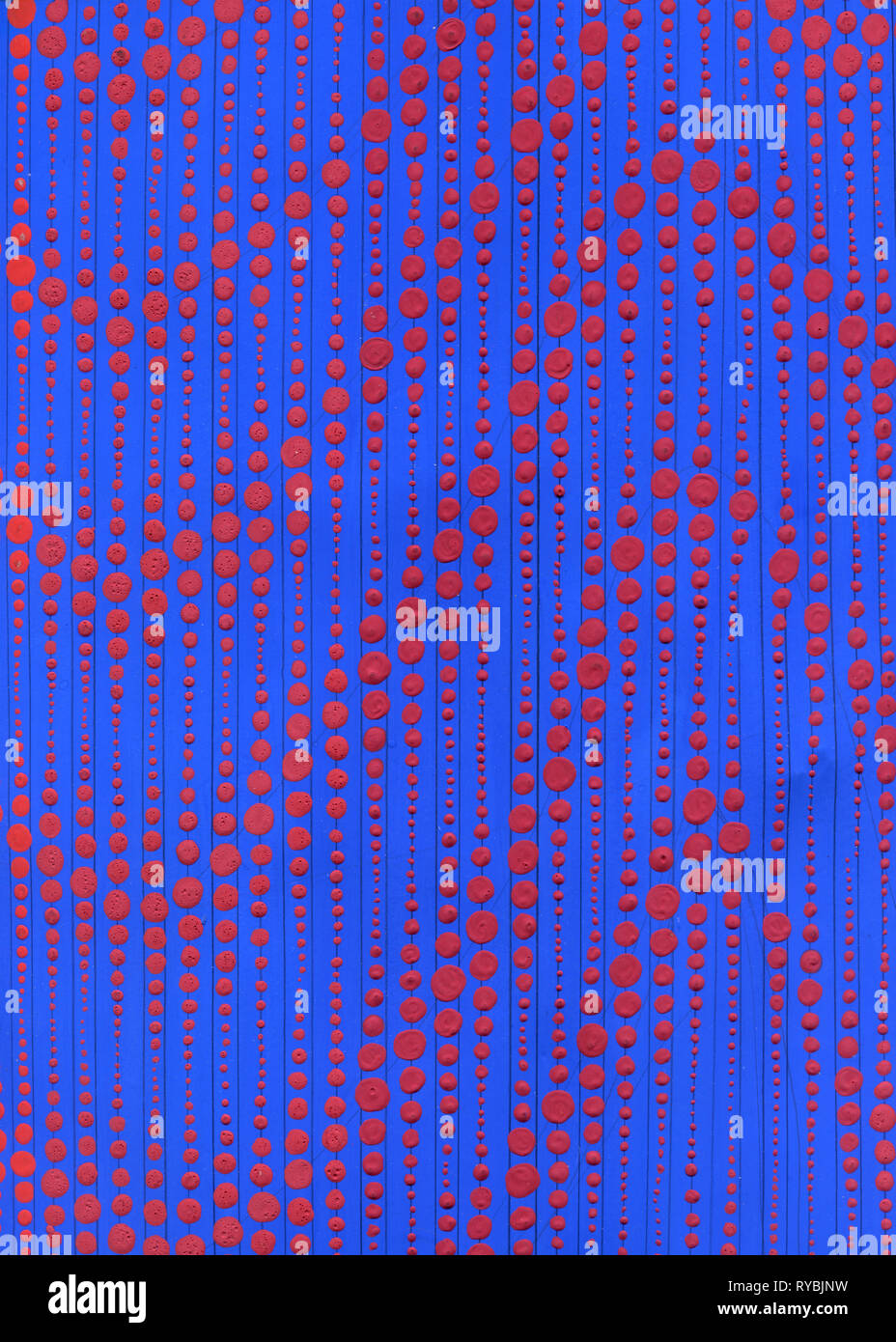 Blue Spot Pattern. Watercolor, hand drawn illustration, Blue gradient ...