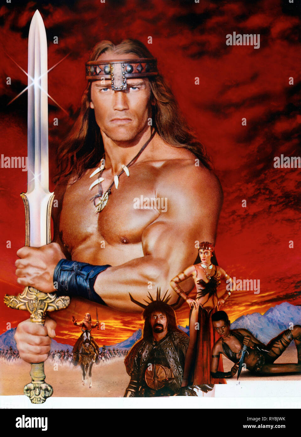 Conan The Destroyer Poster