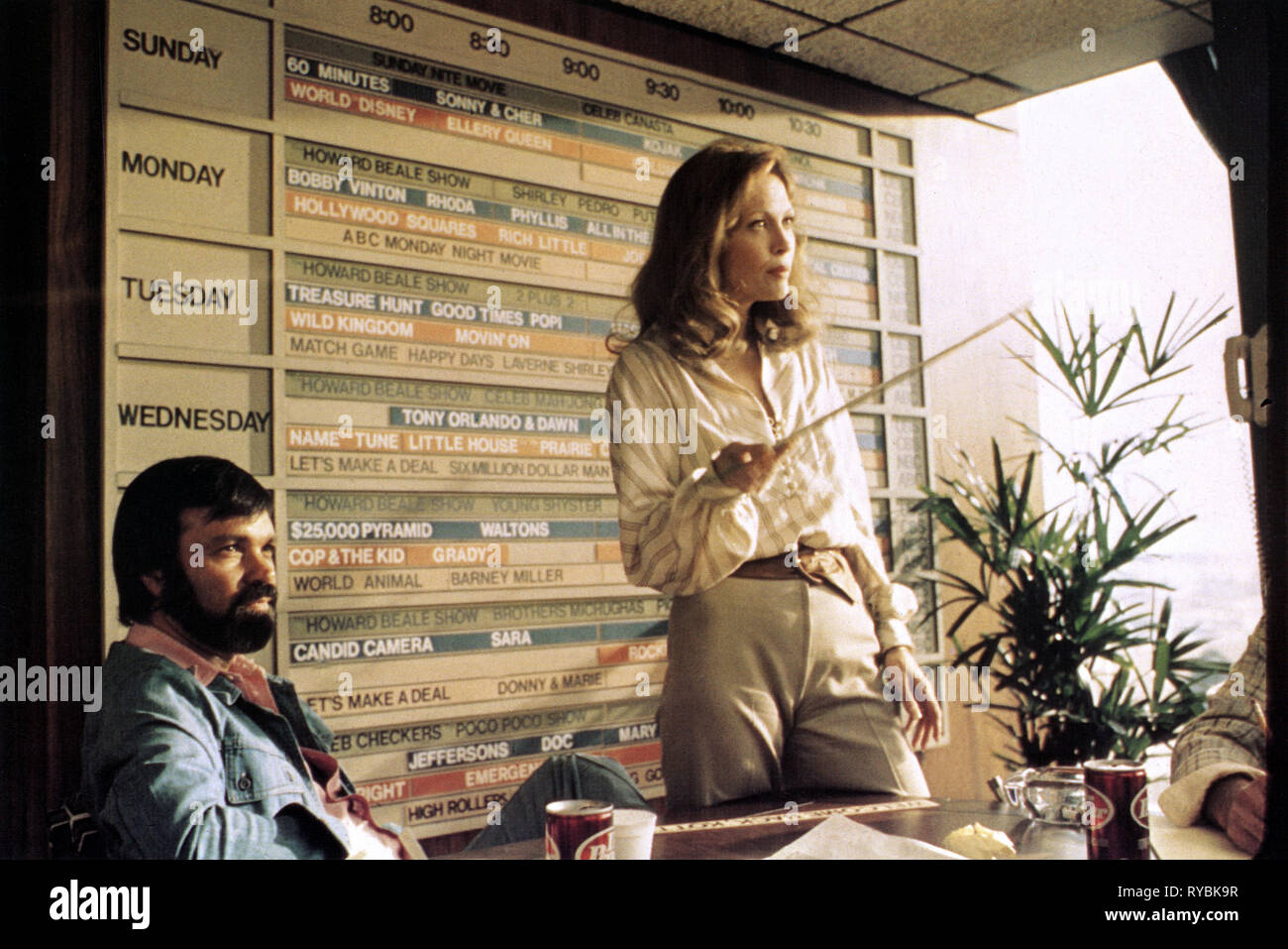 FAYE DUNAWAY, NETWORK, 1976 Stock Photo - Alamy