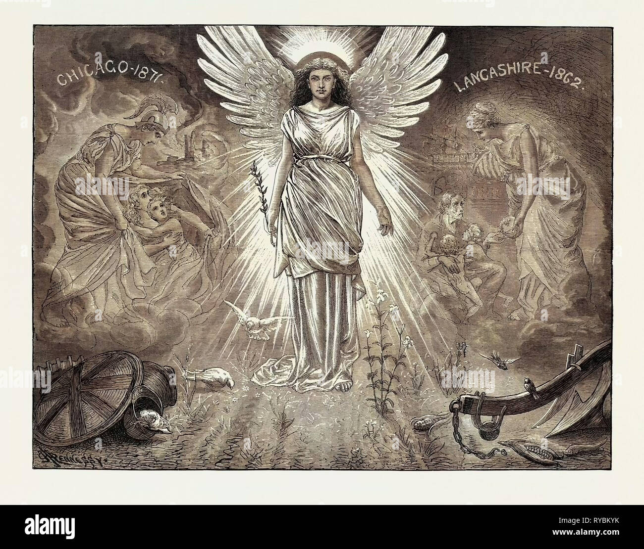 Allegory of the technique hi-res stock photography and images - Alamy