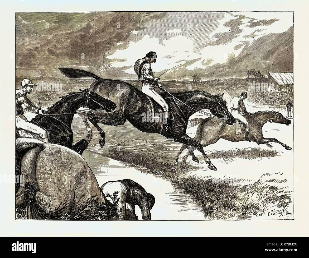 History of steeplechasing hi-res stock photography and images - Alamy