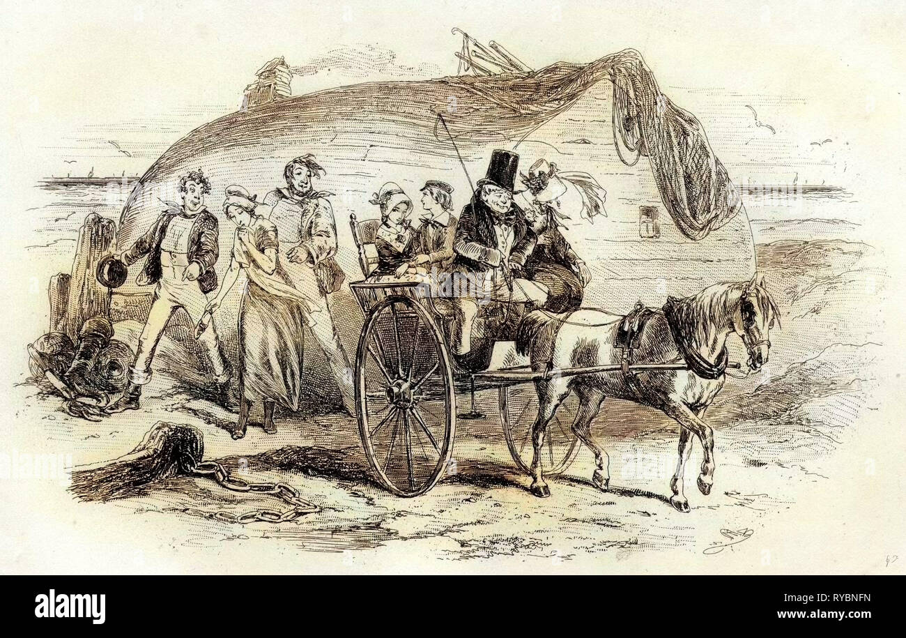 David Copperfield “Mrs. Gummidge Casts a Damp on Our Departure Stock ...