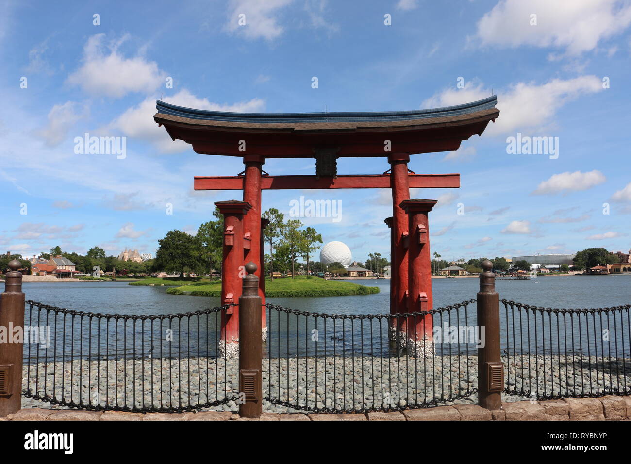 EPCOT - Japanese Pavillion Stock Photo - Alamy