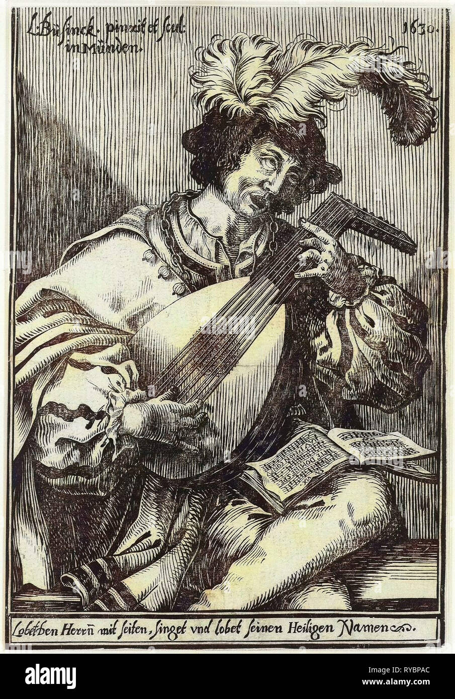 Lute player hi-res stock photography and images - Alamy