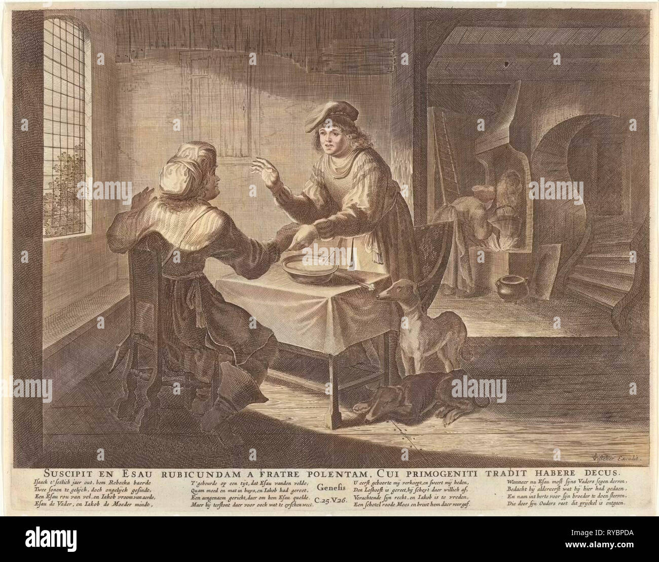 Esau sells his birthright to jacob hi-res stock photography and images ...