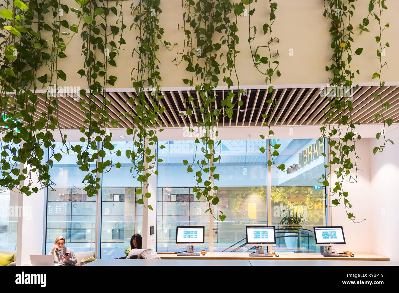 Woollahra library is totally unique in that it is surrounded by ...