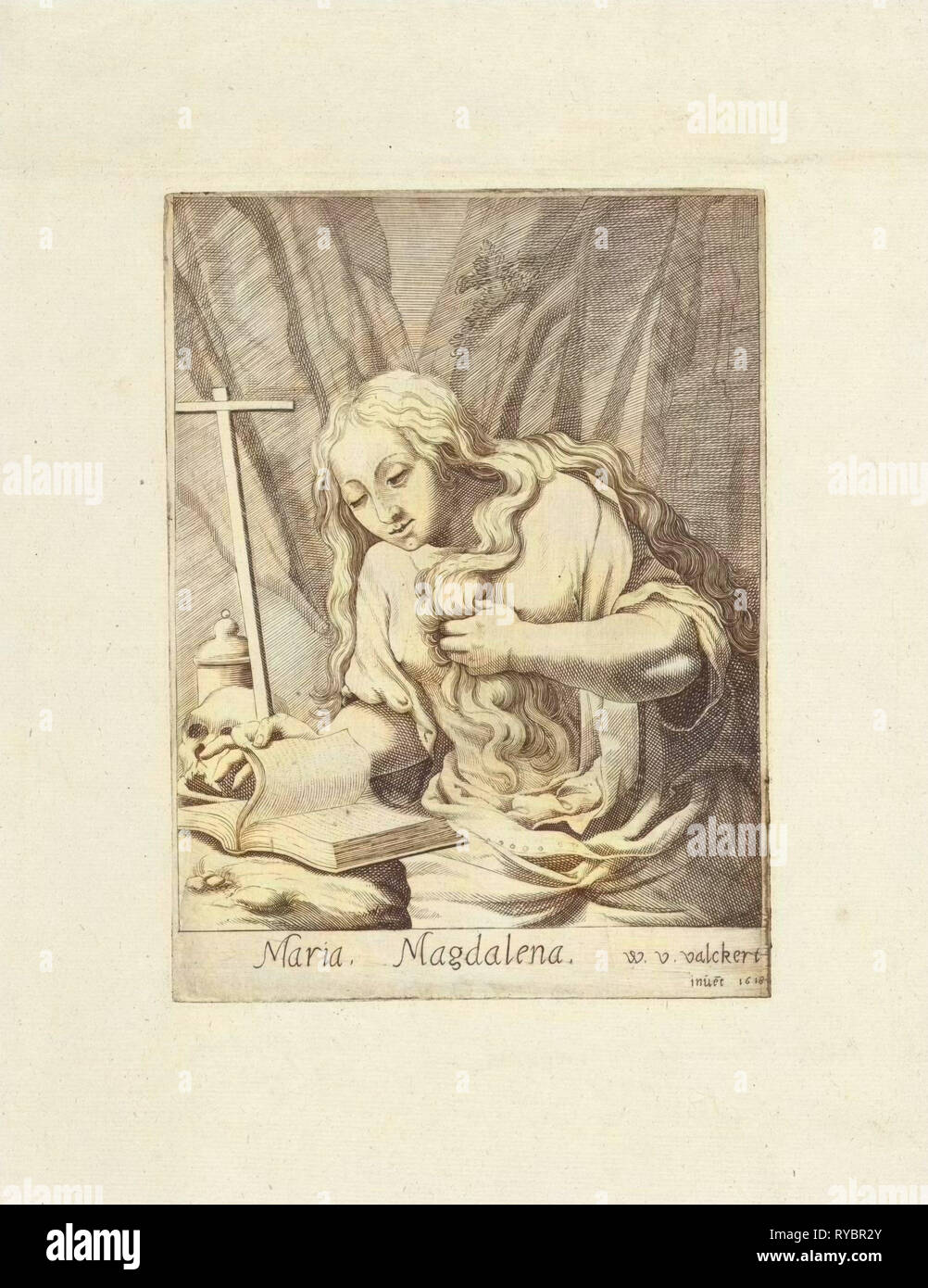 Mary magdalene reading hi-res stock photography and images - Alamy
